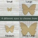 MDF Butterfly Shapes, Craft Blanks to Paint, Mixed Media Wooden Blanks ...