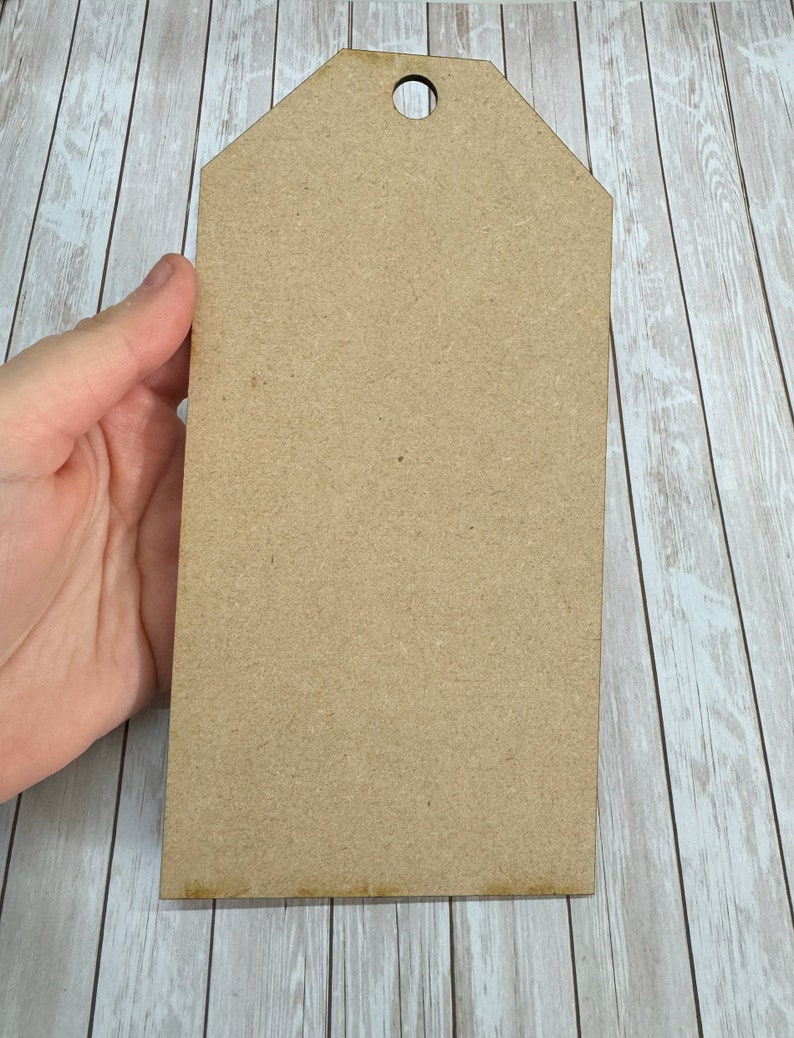 MDF Tag Shapes, Craft Blanks to Paint, Mixed Media Wooden Blanks 3mm ...