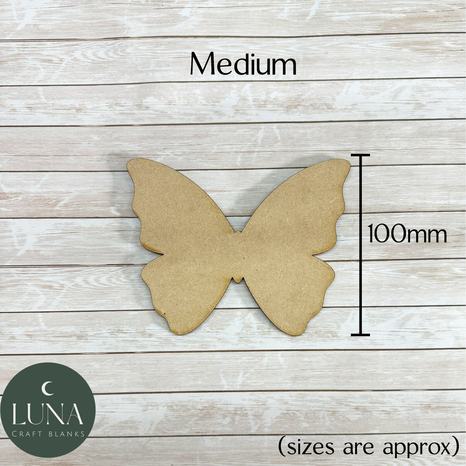 MDF Butterfly Shapes, Craft Blanks to Paint, Mixed Media Wooden Blanks ...