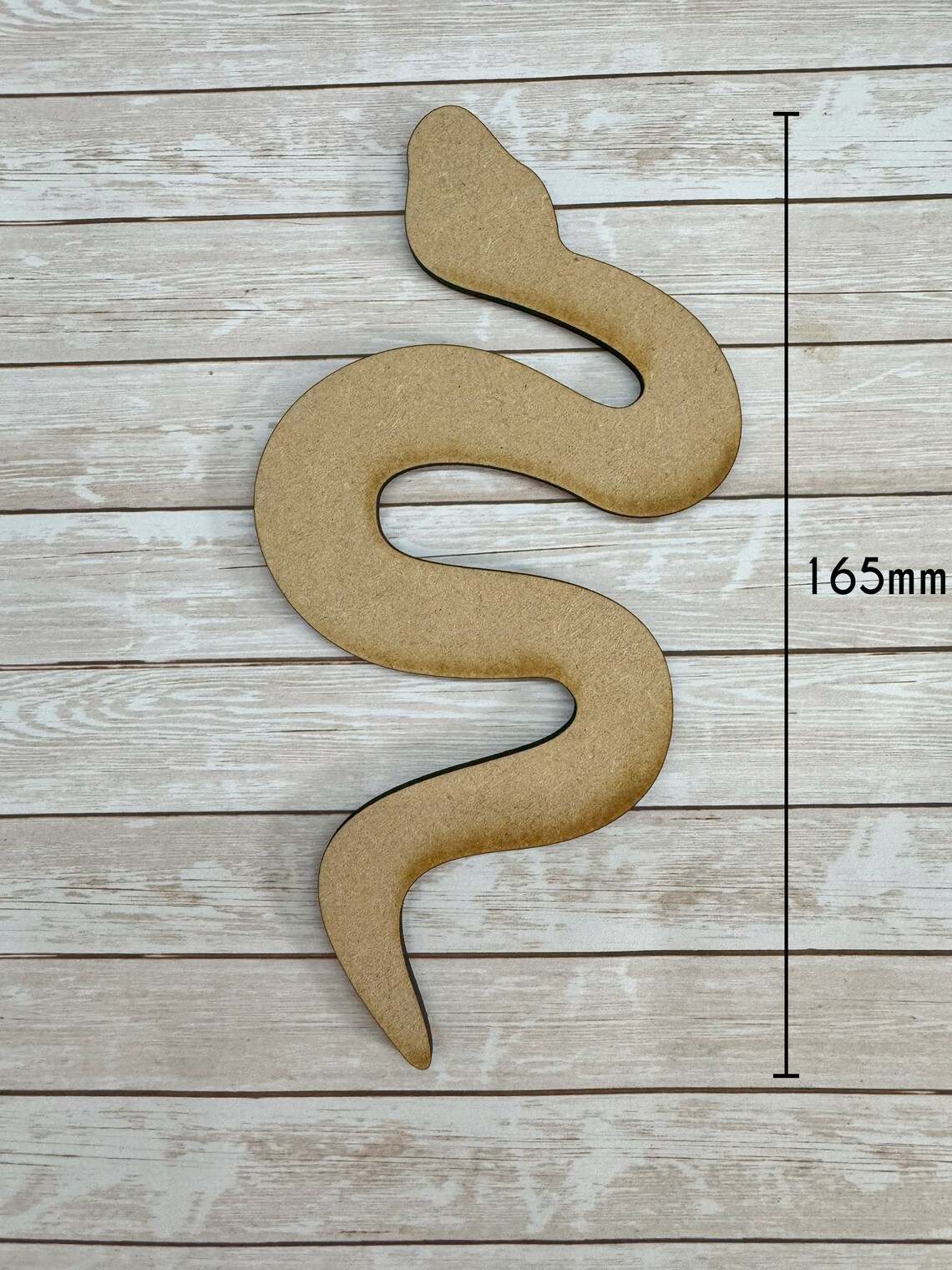 MDF Snake Shapes, Craft Blanks to Paint, Mixed Media Wooden Blanks 3mm ...