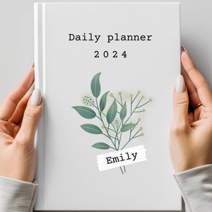Custom Daily Planner With Name, Personalized Journal for Her Him ...