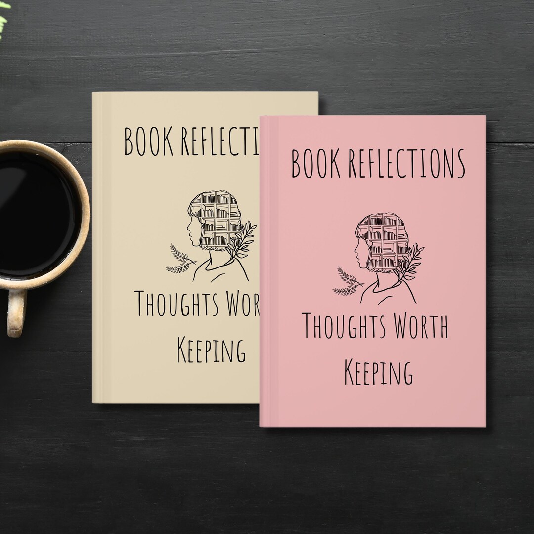 Reading Journal Book Reflections, Book Tracker for Booktok or Book Nerd ...