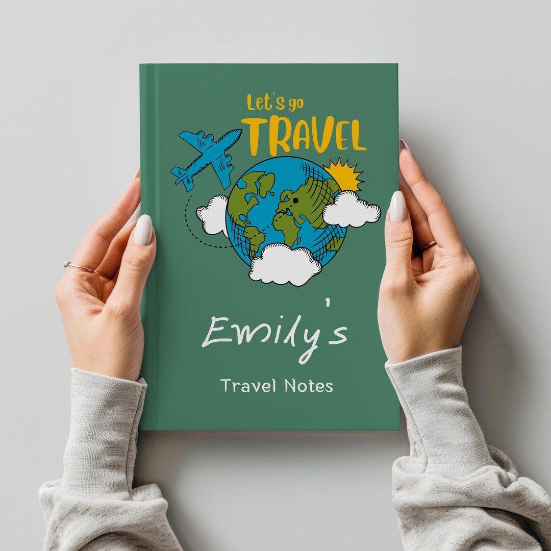 Personalized Travel Journal, Personalized Traveller Gift, Adventure ...