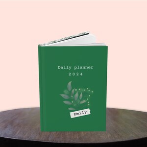 Custom Daily Planner With Name, Personalized Journal for Her Him ...