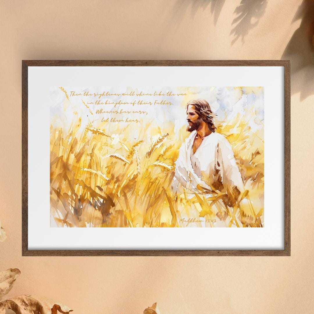 Jesus Christ Art/holy Bible/gods Love/christian Gift/jesus Digital ...