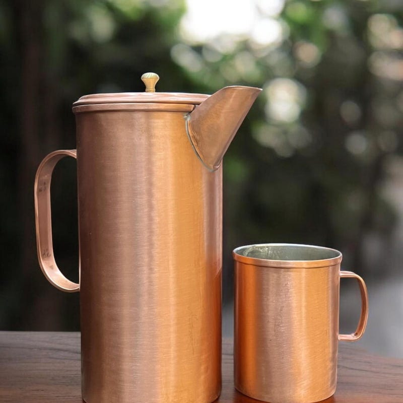 Copper Pitcher - Etsy