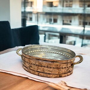 Vintage Copper Bread Box, Large Kitchen Storage, Rustic Bread Bin ...