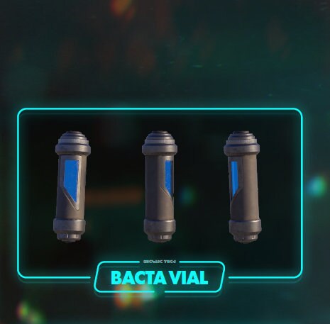 Set of 3 Data Spikes and Bacta Vials - Inspired by Star Wars Outlaws ...