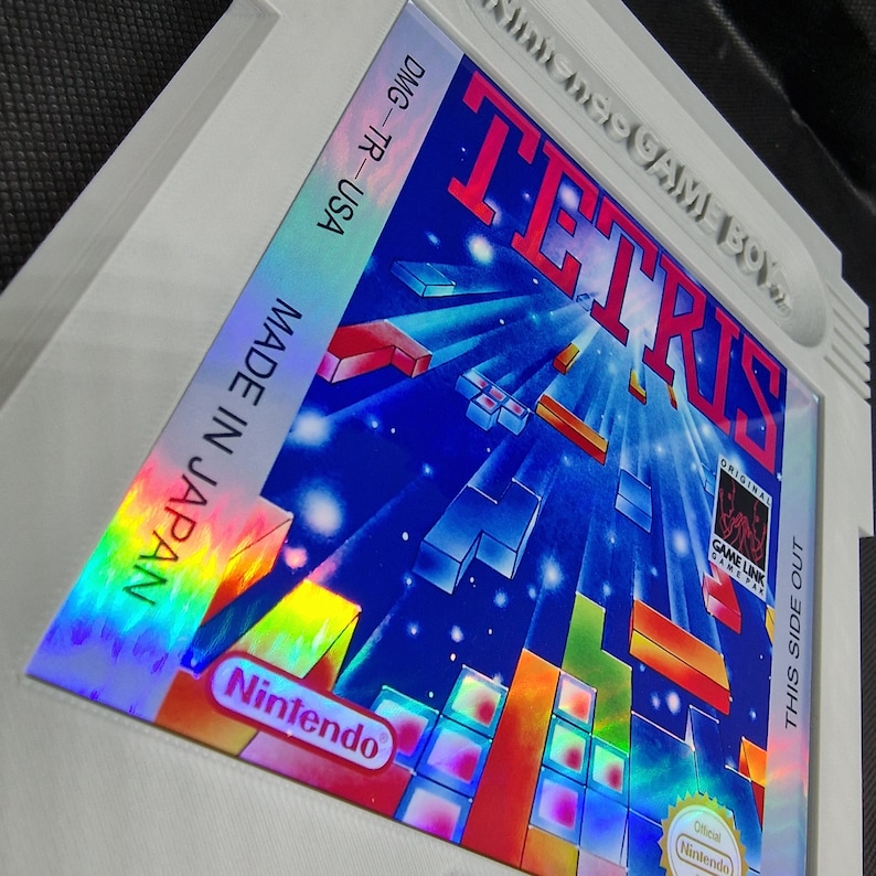 Giant 3D Printed Game Boy Cartridge – Retro Gamer's Dream Home Decor ...