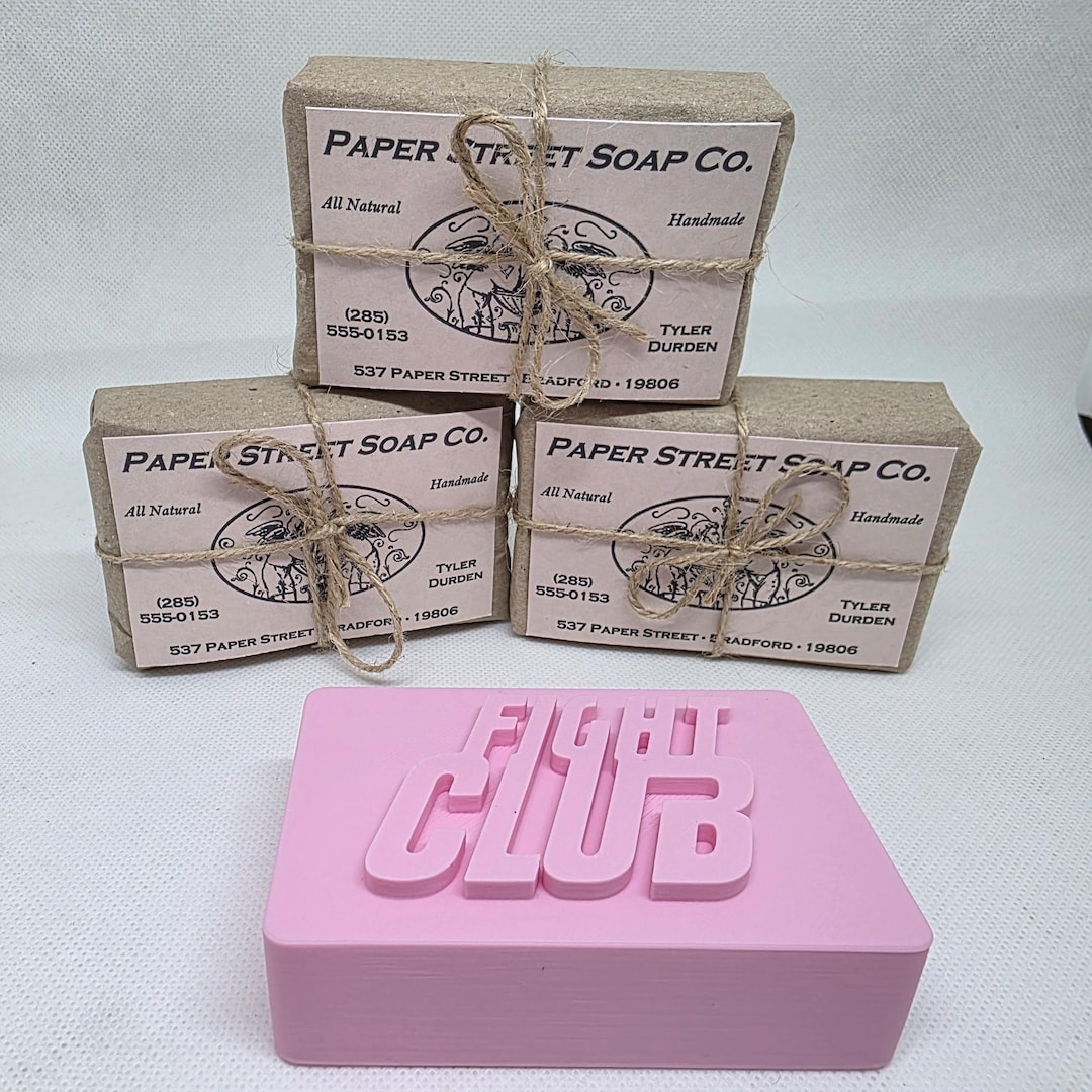 Fight Club Soap Prop: 3D Printed Tyler Durden Replica - Etsy UK