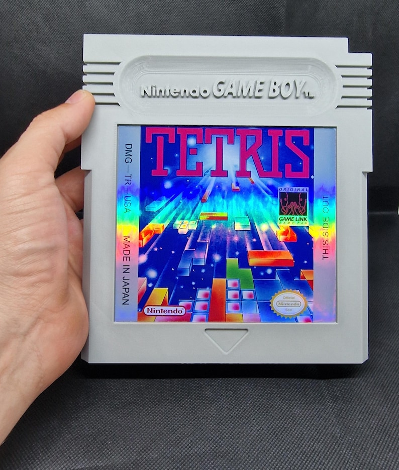 Giant 3D Printed Game Boy Cartridge – Retro Gamer's Dream Home Decor Nintendo - Etsy