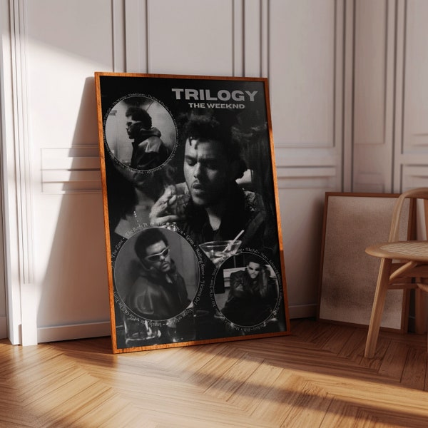 The Weeknd Wall Art - Etsy