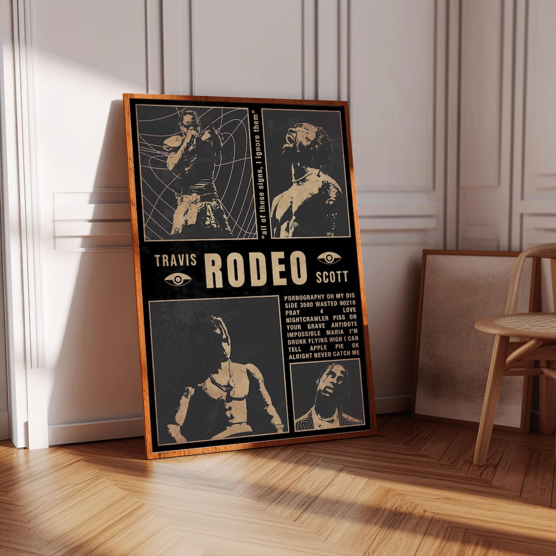 Travis Scott RODEO Poster | Digital Download - Etsy