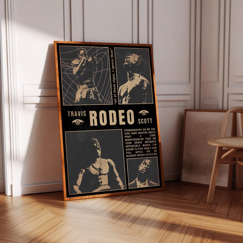 Travis Scott RODEO Poster | Digital Download - Etsy