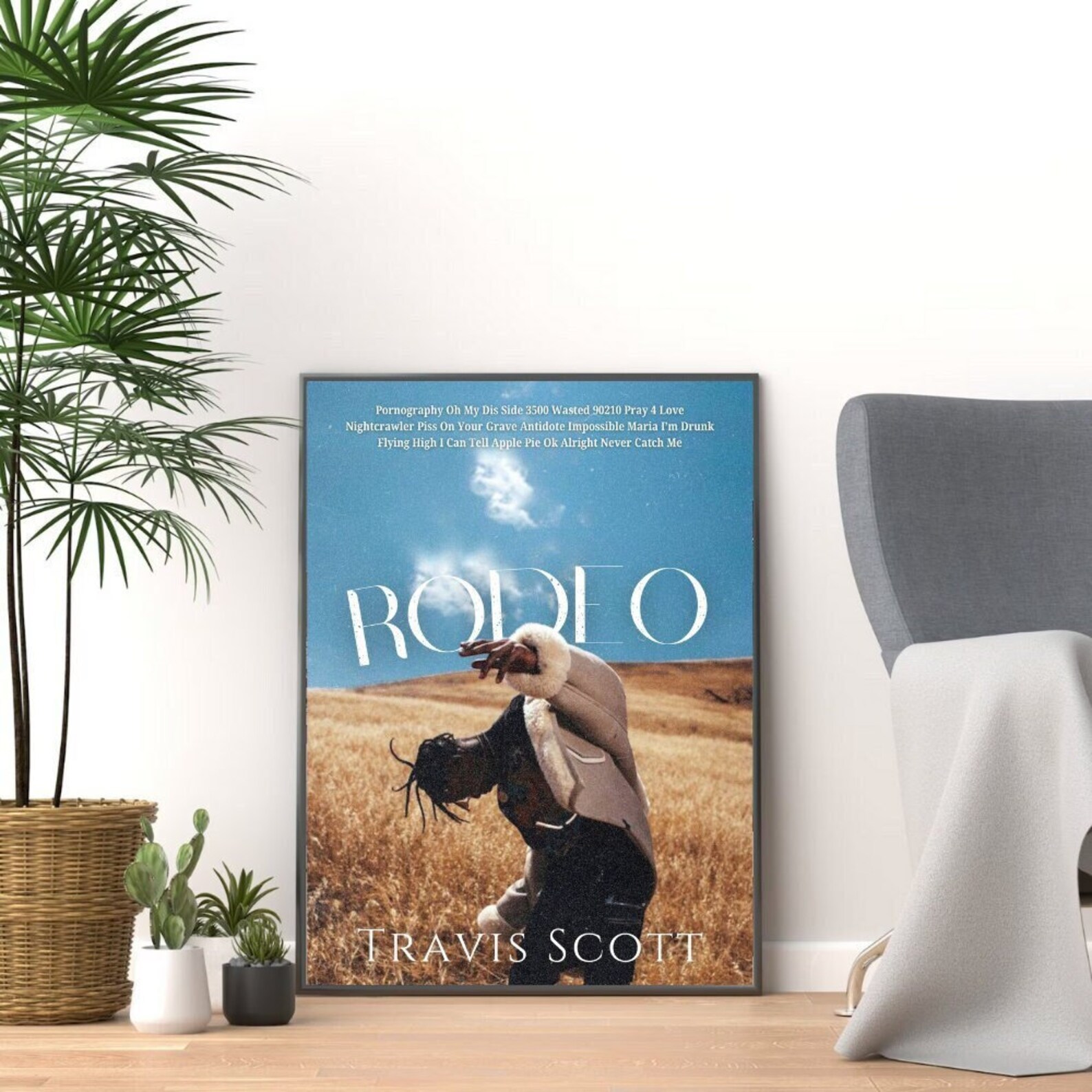 Travis Scott Rodeo Poster | Digital Download | Rap Poster - Etsy