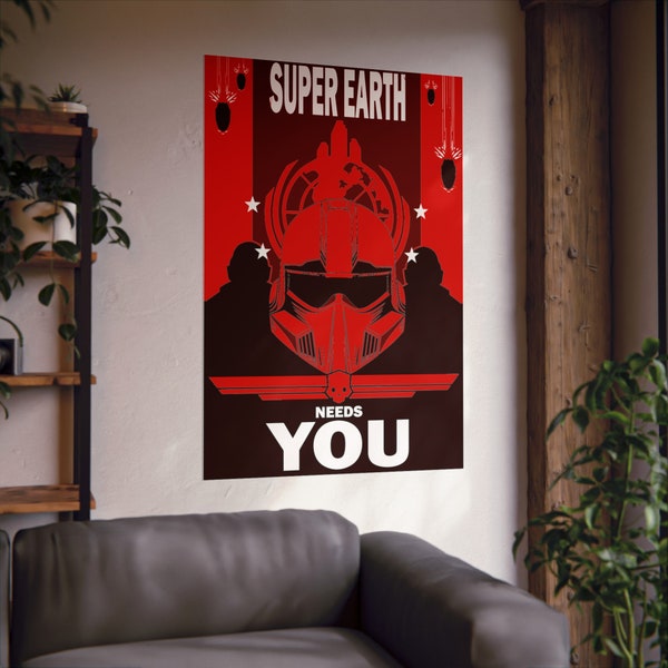 Helldivers 2 Poster - Etsy