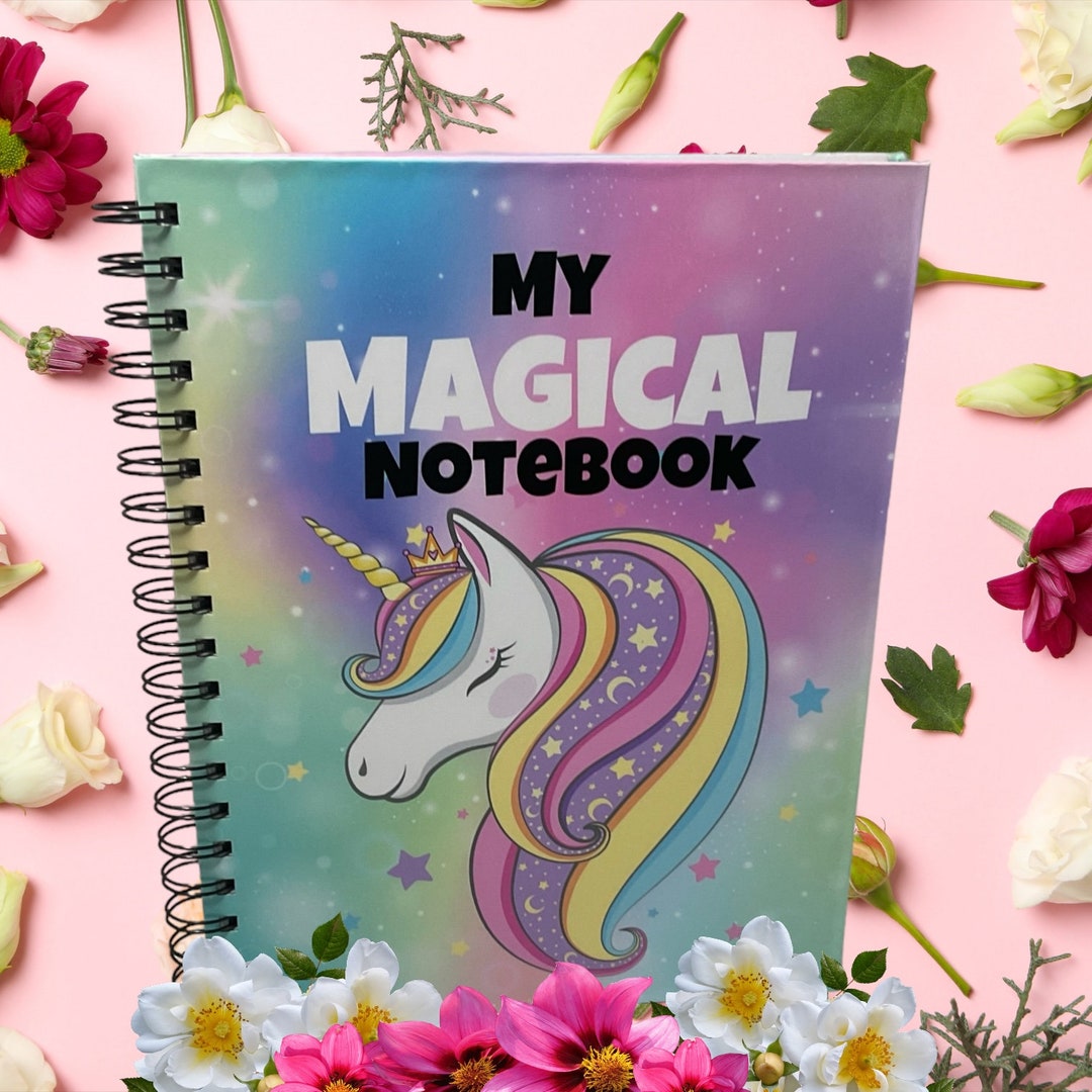 Unicorn Journal - Etsy