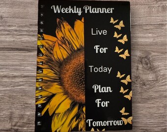 Sunflower Weekly Planner - Etsy