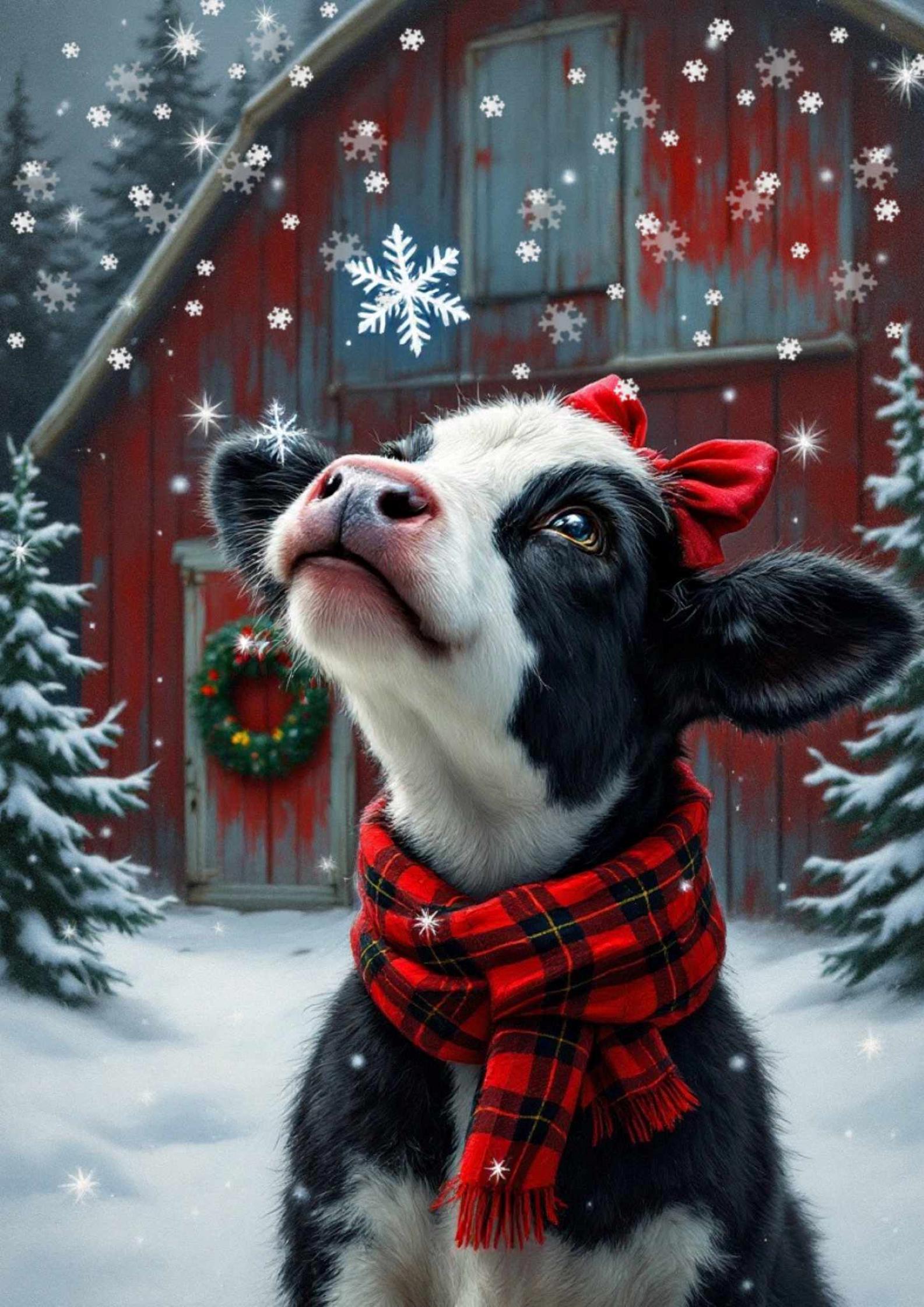 Christmas Farm Animals - Etsy