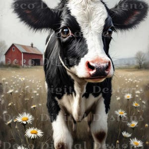 A4 Rice Paper Dairy Cow - Etsy