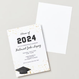 2024 Graduation Party Invitation - Etsy