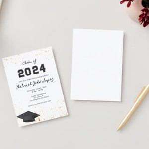 2024 Graduation Party Invitation - Etsy