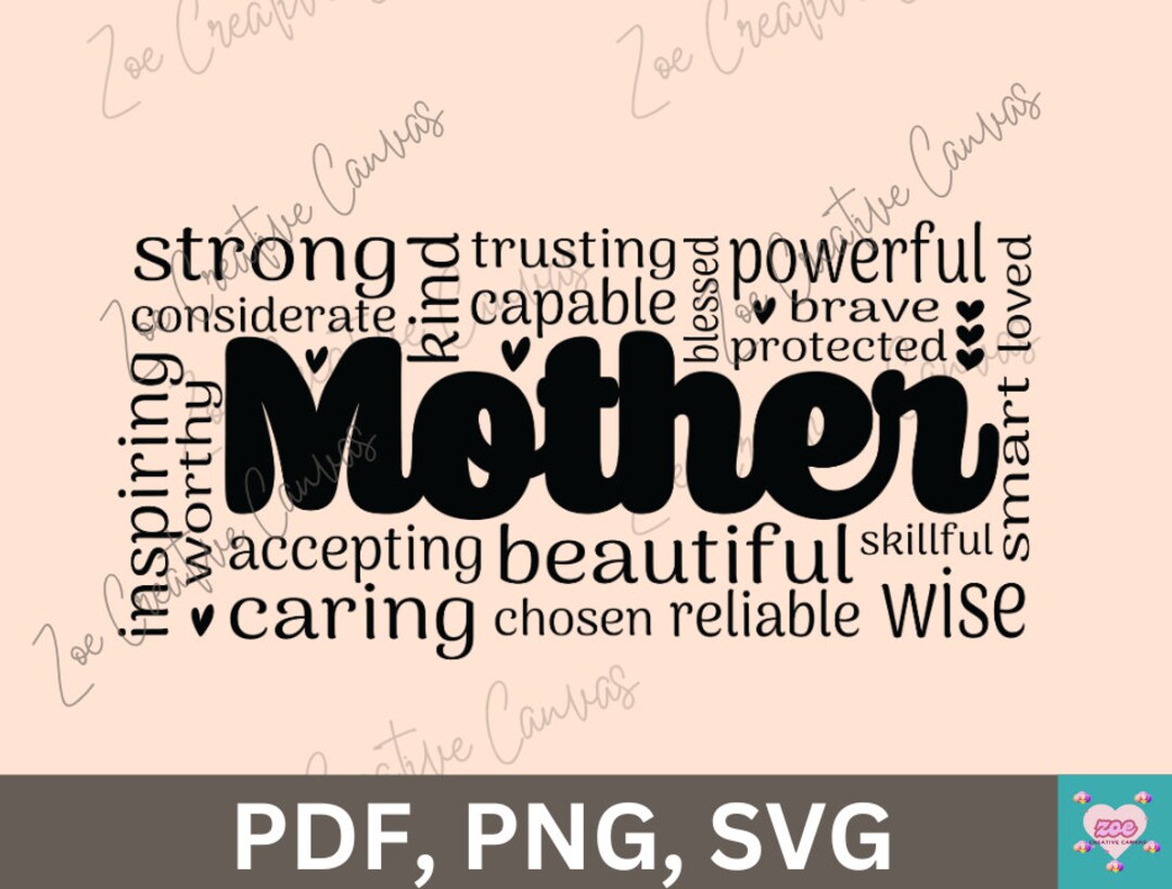Mother SVG, Mom Svg, Mother's Day Svg, Mom PNG, Cricut Silhouette Svg ...
