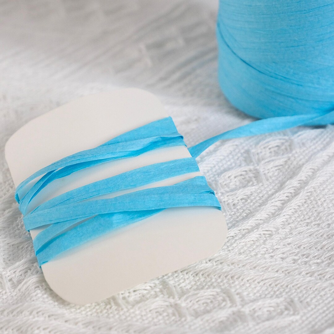 Dyed Raffia Paper Twine – 290m Roll | Eco-friendly Natural Craft String ...