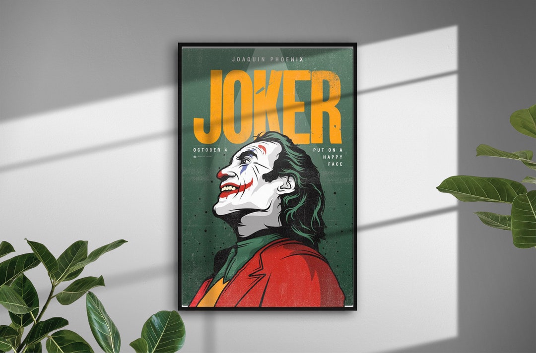 Joker Poster Movie Poster Room Decor Wall Decor TV Decor Poster Gift - Etsy