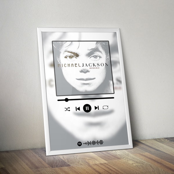 Michael Jackson Invincible Poster - Etsy