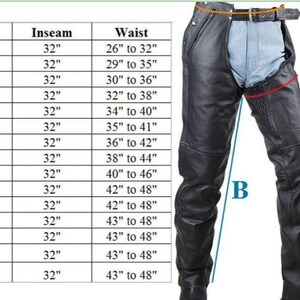 Leather Chinks Chap Hand Made Western Chap Brown Horse Riding Fringed ...