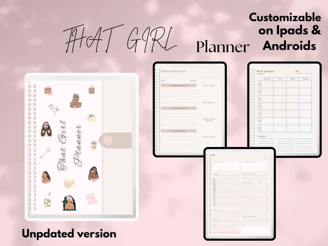 Digital, Planner, Templates, Printable, Design - Etsy