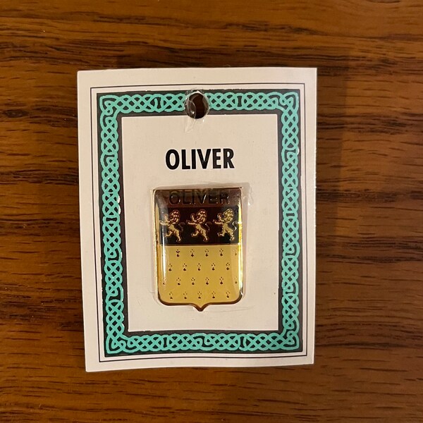 Family Crest Pin - Etsy