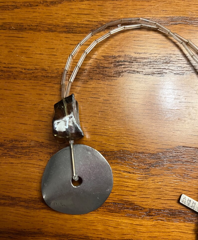 Vintage Signed Nomad Jewelry Hanan Yanny Cape Town Boho Beaded Necklace ...