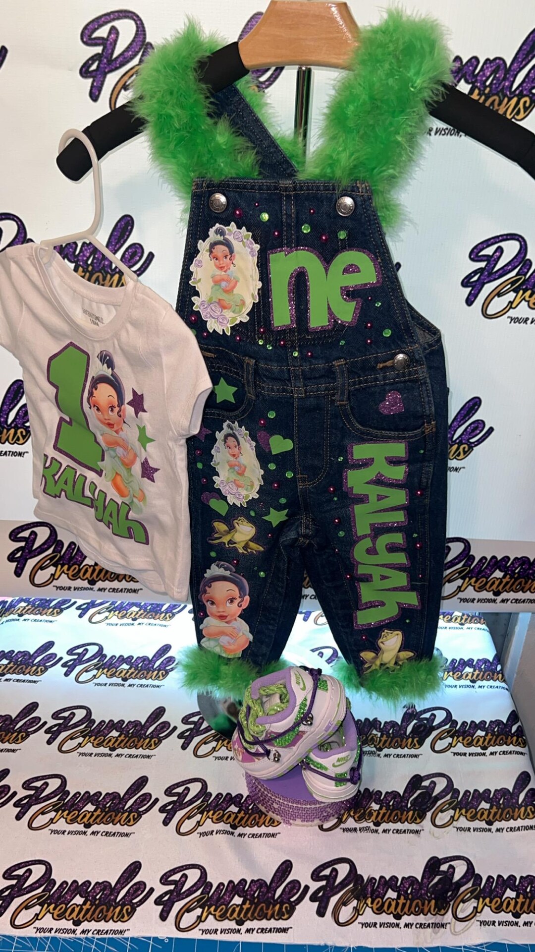 Custom Overalls, Kids Birthday Party Set, Kids Birthday Outfit, Custom ...