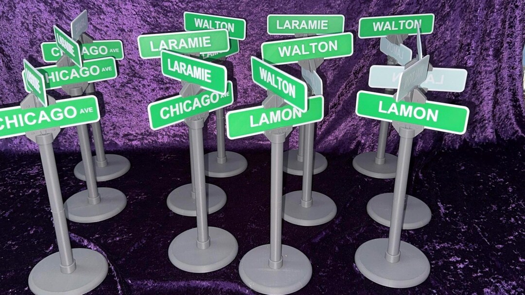 Custom 3D Street Sign - Etsy