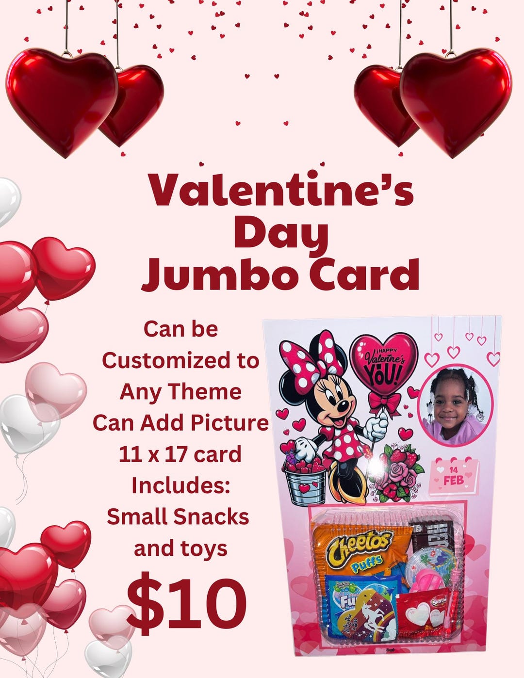 Jumbo Valentines Day Card - Etsy