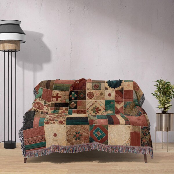 Patchwork Sofa - Etsy