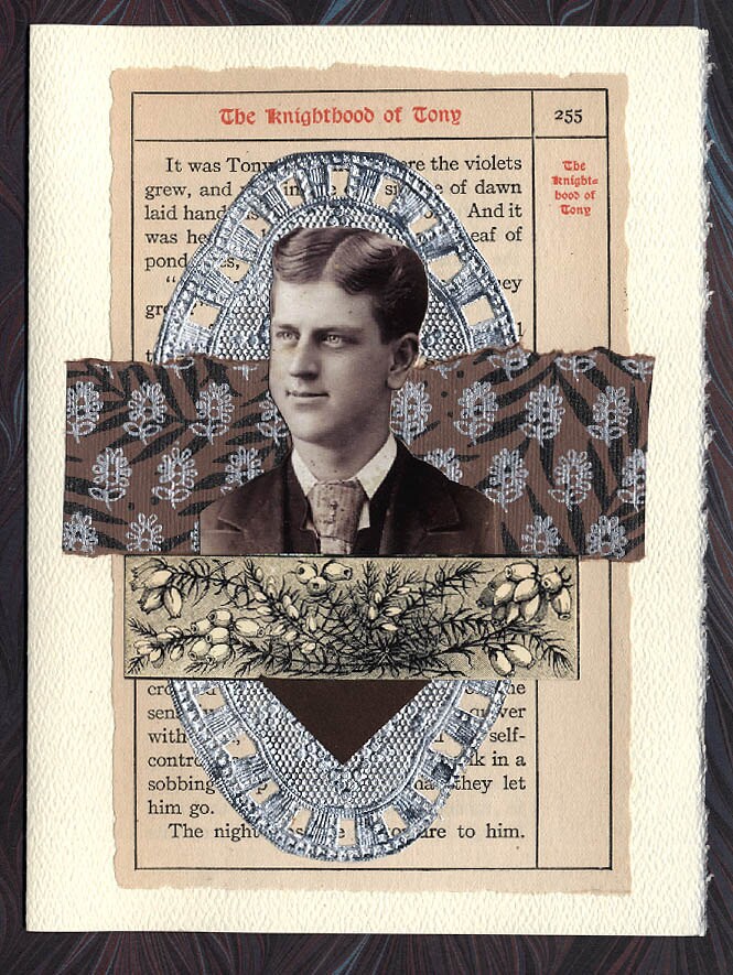 The Knighthood of Tony Gay Collage Greeting Card - Etsy