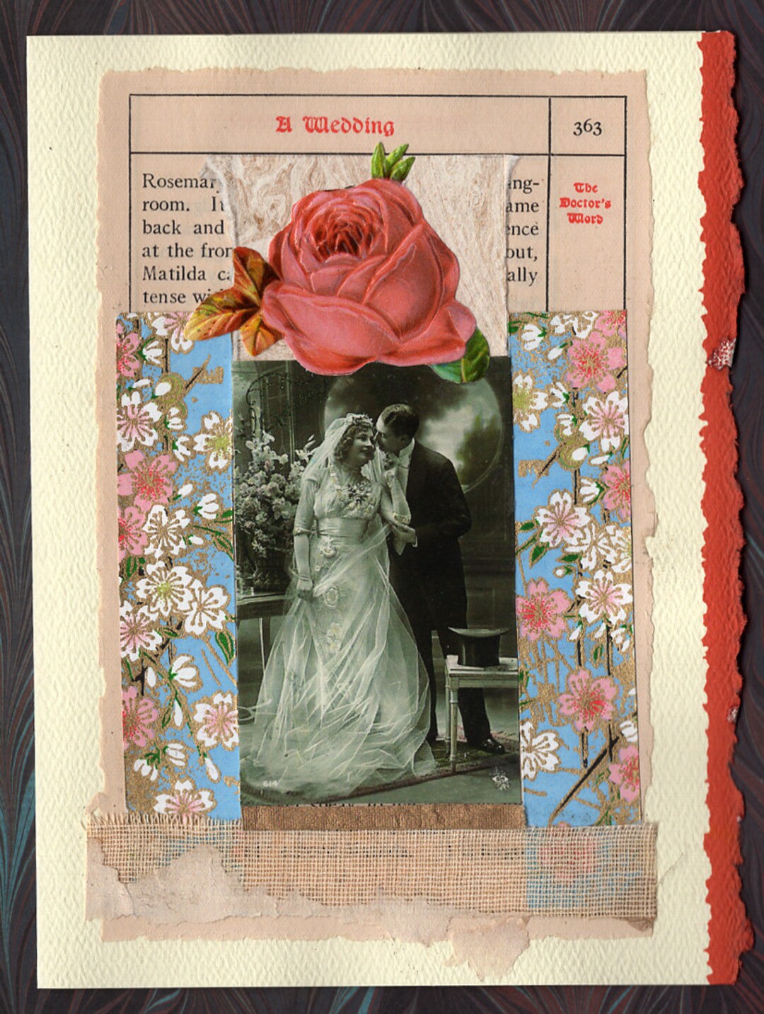 Wedding Collage Card Love Anniversary - Etsy