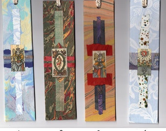 Themed Collage Bookmarks Surprise Grab Bundle Unique Gifts - Etsy