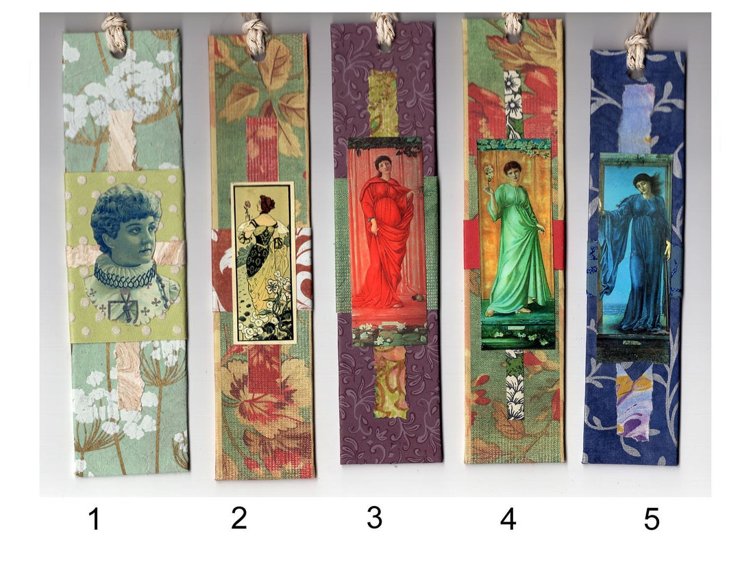 Art Women Bookmarks Each Sold Separately - Etsy