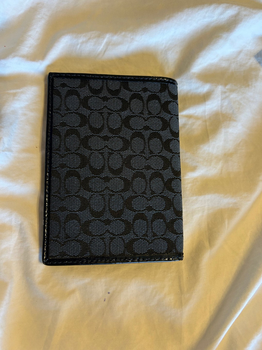 Black Coach Wallet - Etsy