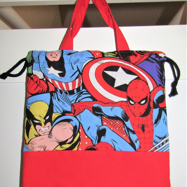 Spiderman Drawstring Bag - Etsy