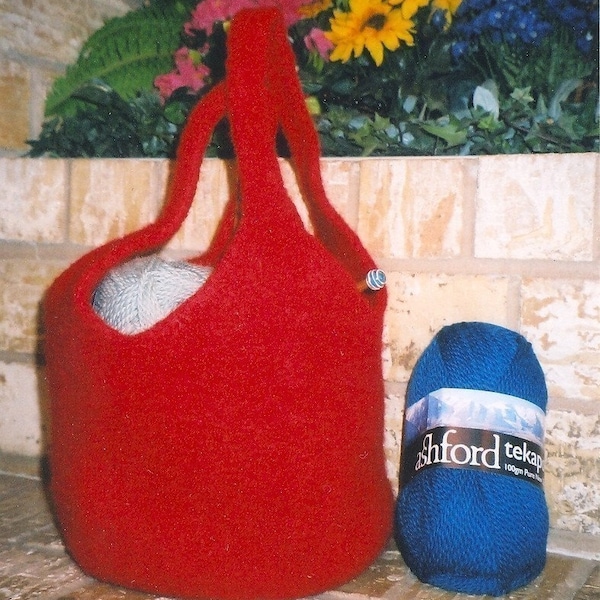 Felted Bag Pattern - Etsy