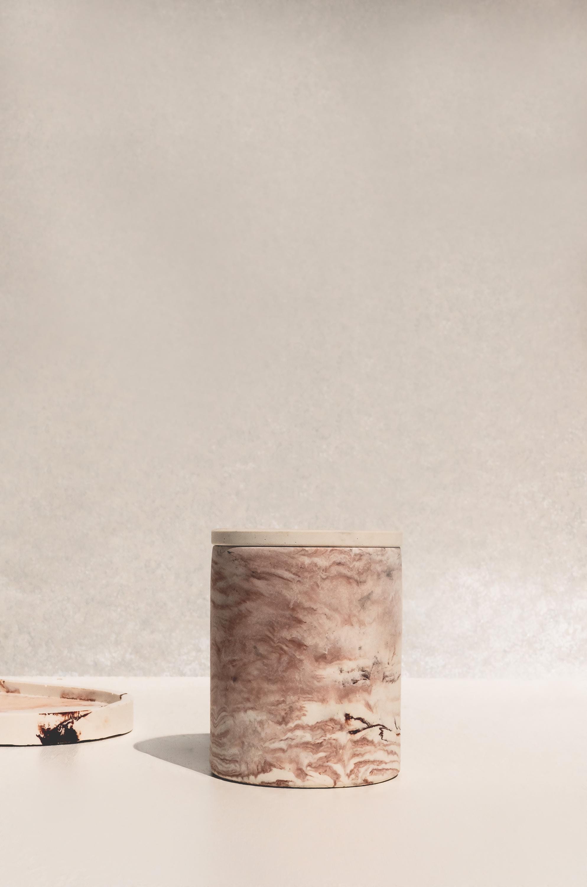 Scented Candle in Ceramic Pot - Etsy