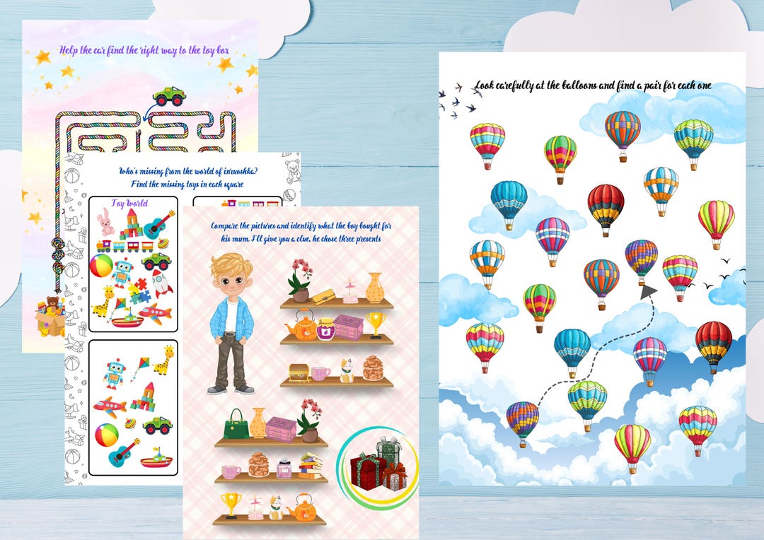 Printable Educational Worksheets for Kids – Preschool Kindergarten ...