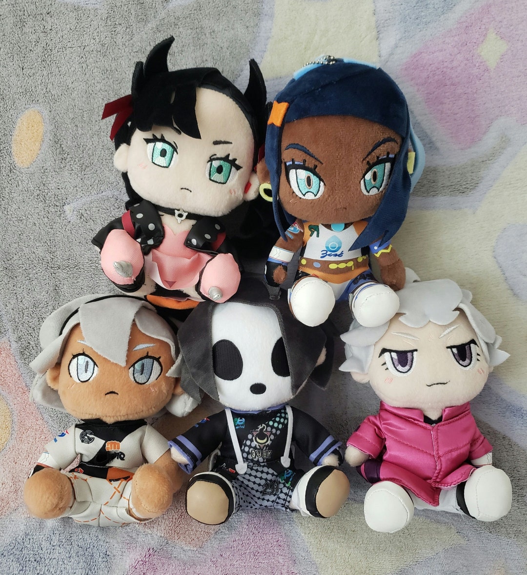 Pocket Monster Trainer Sitting Cute Plush Sword Shield Version - Etsy