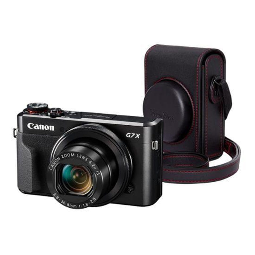 Camerapowershot G7X Mark II From Canon With Leather Case and 16GB SD ...