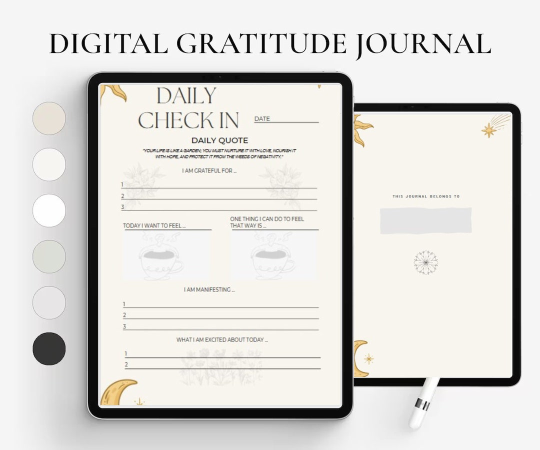 Printable Manifestation Journal Template - Daily, Weekly, Monthly ...